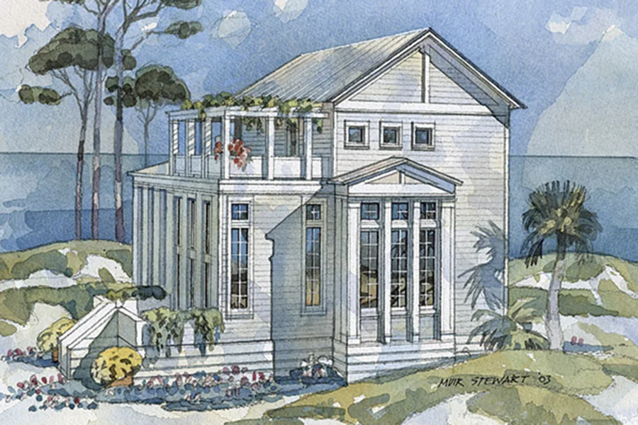 Classical Retreat House Plan | Southern Living House Plans